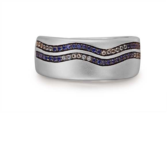 Monary | Jewelry | Lifes A Beach Sterling Silver Blue Sapphire Topaz ...